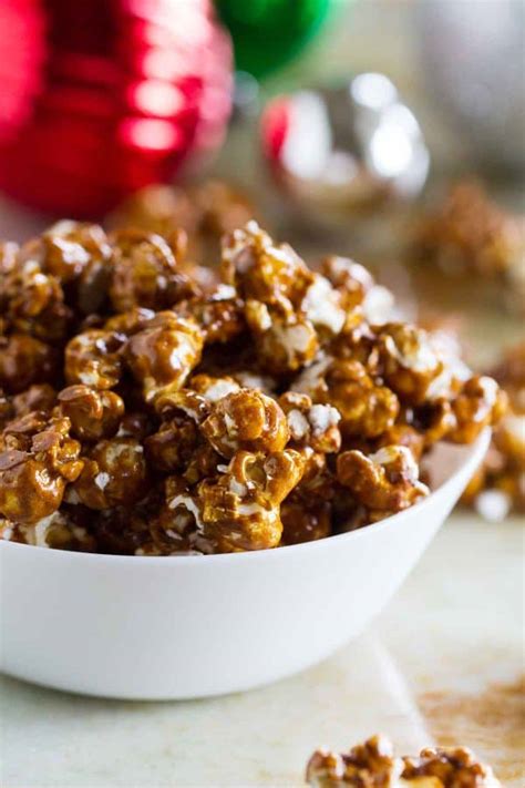Caramel Gingerbread Popcorn Taste And Tell