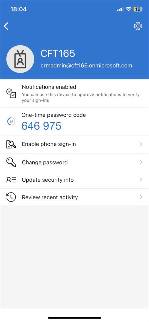 Microsoft Authenticator App Sign In Method Types For Microsoft 365