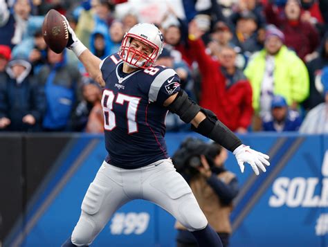 Rob Gronkowski Dents Lombardi Trophy While Using It As A Baseball Bat