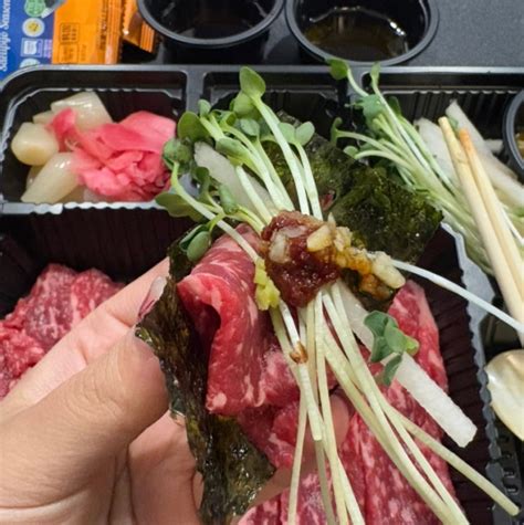 수원 호매실 화로구이 육회 맛집 육회천지 육사시미 포장후기 네이버 블로그