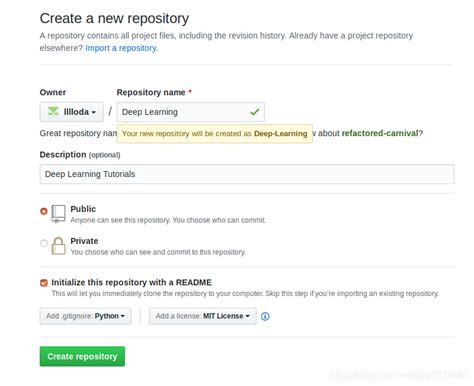 Github 创建自己的仓库、上传代码等操作及问题解决github私人仓库不能上传 Csdn博客