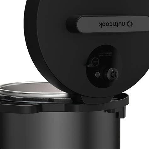 Nutricook Stainless Steel Smart Pot 2 Cooker 8 L 1200 W Black Nc