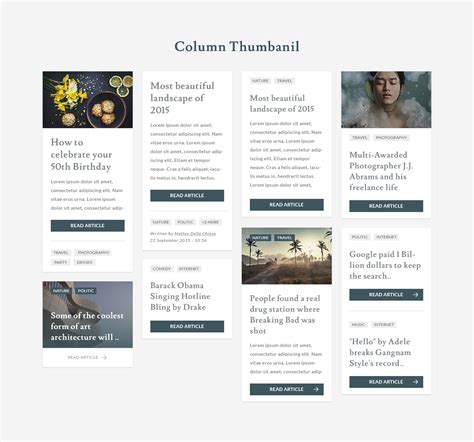 Blogant UI KIT For Blogs Magazines On Behance