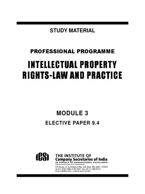 ipr 1 notes pdf