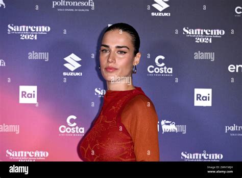 Sanremo Italy 07th Feb 2024 Sanremo 74th Italian Song Festival