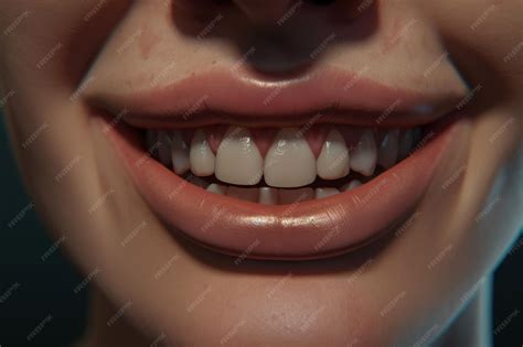 Mujer Realista Sonrisa Persona Feliz Foto Premium