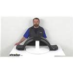 Ce Smith Single Axle Trailer Fender W Top And Side Steps Black