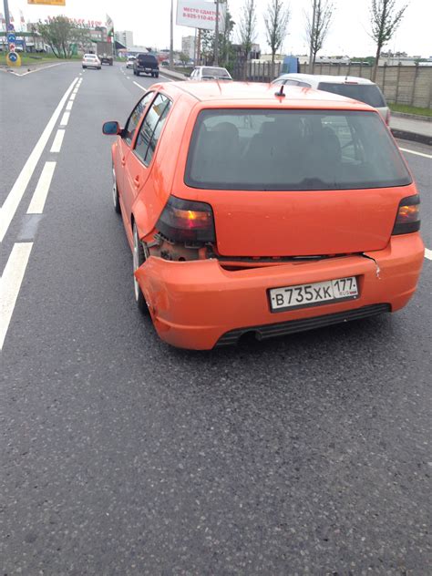 Полная …опа — Volkswagen Golf Mk4, 1,8 л, 1999 года | ДТП | DRIVE2
