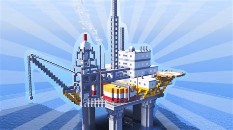 Simple Minecraft Rig Offshore Drilling Rig Schematic Included