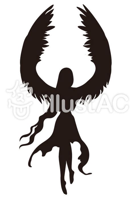 天使剪影图片天使剪影剪影图片第2页大山谷图库