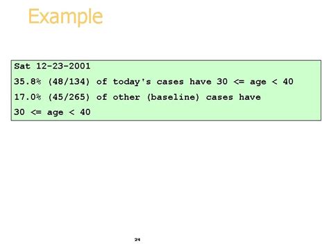 Summarization And Deviation Detection What Is New Outline