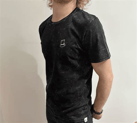 Pure Misty T Shirt Black And White Clobber Daft
