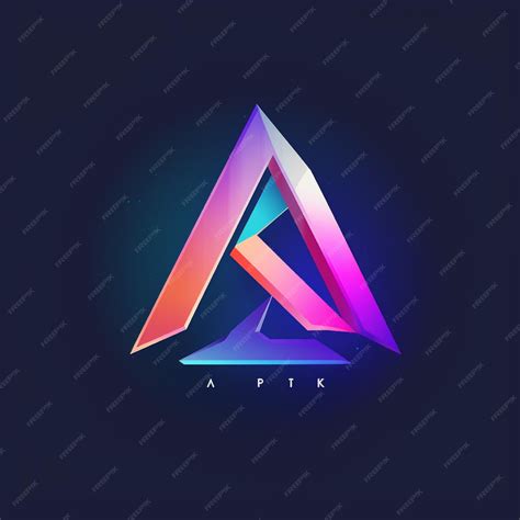 Letra Negra Un Logotipo Sobre Un Fondo Gris Elementos Para Su Solicitud