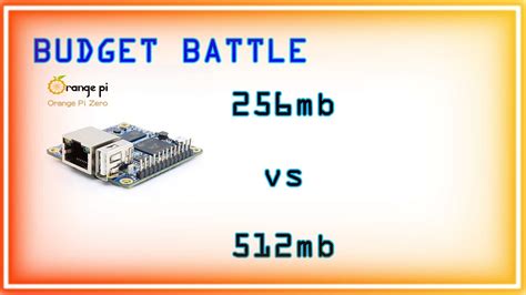 Mini PC Budget Battle OrangePi Zero Vs OrangePi Zero YouTube