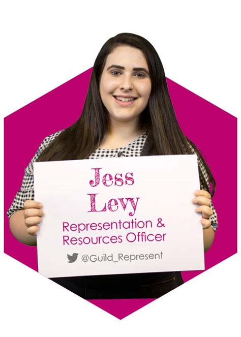 Jess Levy Representation And Resources Officer