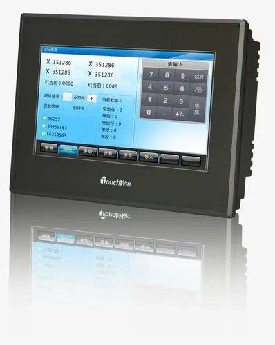 Plc With Inch Touch Screen Hmi At Piece HMI Touch Panel In New Delhi ID