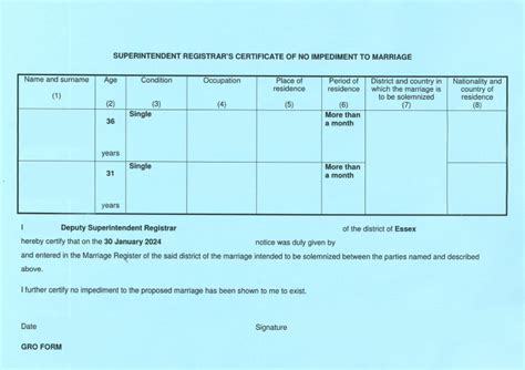 Certificate Of No Impediment Eligibility Process And More