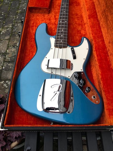 Fender Jazz Bass 1965 Lake Placid Blue Bass For Sale Anders Anderson