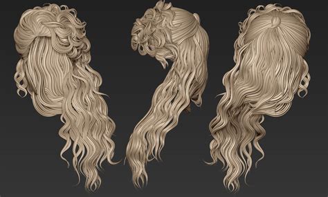 Artstation Hair 60 Resources