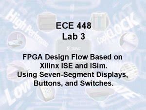 Ece Lecture Fpga Design Flow George