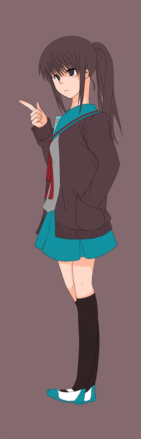 Kyonko Suzumiya Haruhi No Yuuutsu Danbooru