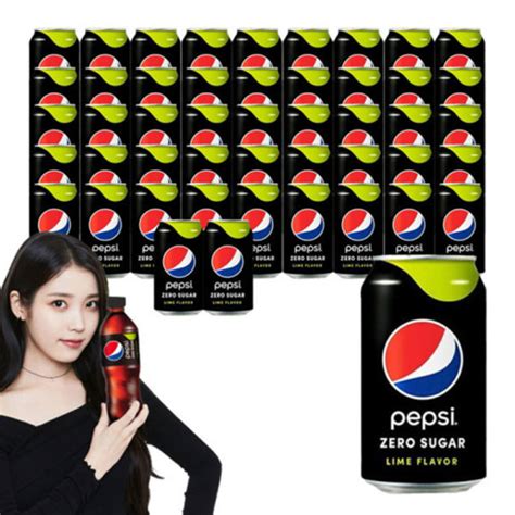 [g마켓] 펩시콜라 제로슈거 라임 355ml 48캔 26 800원 유클 핫딜 무료 꾸르