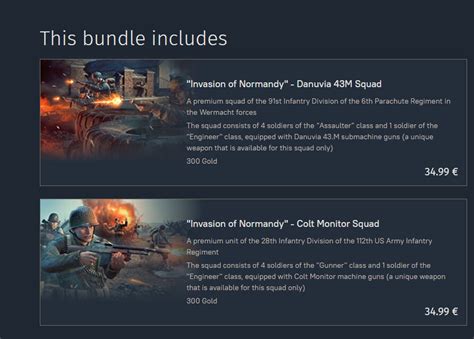 Why I Cannot Buy This Invasion Of Normandy Automatic Bundle Pack