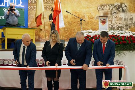Uroczyste otwarcie świetlicy w Chwalibożycach Gmina Oława