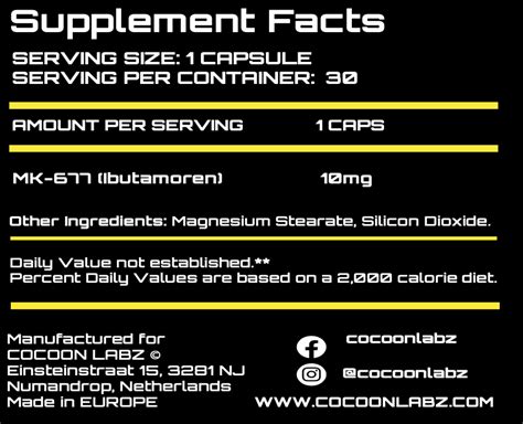 Strength Enhancing Stack Liga Caps Mk Mg Caps