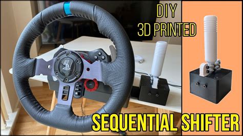 Diy Sequential Shifter For Sim Racing Logitech G29 3d Printed Youtube