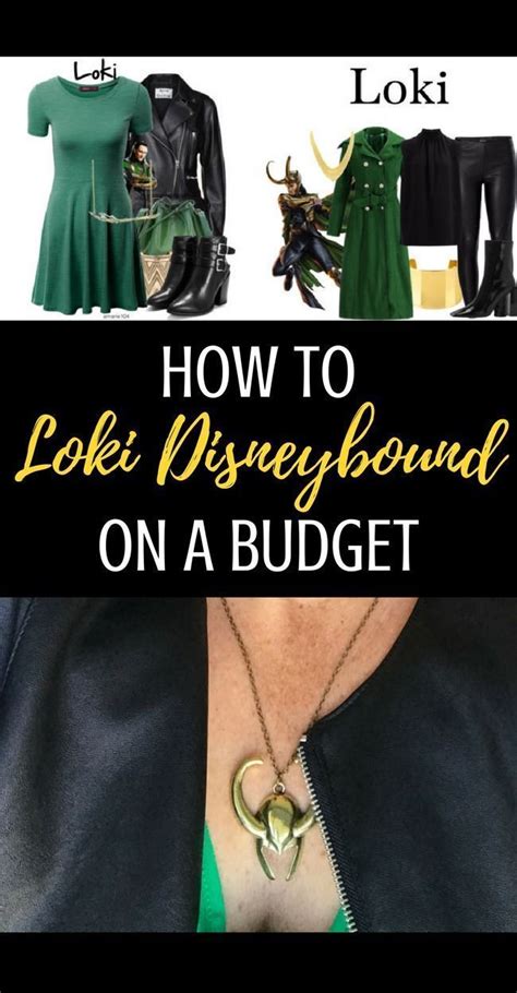 Marvel Loki Disneybounding On A Budget Disneybound Disney Inspired Outfits Disney Bound Outfits