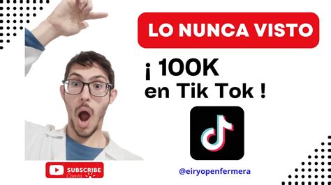 Cómo conseguir 100 000 seguidores en Tik Tok YouTube