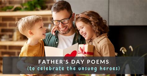 34 Heartfelt Fathers Day Poems To Celebrate Our Unsung Heroes Mums