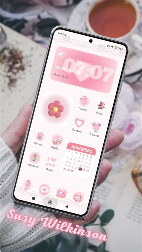 Android Home Screen In 2024 Wallpaper App Samsung Homescreen Layout