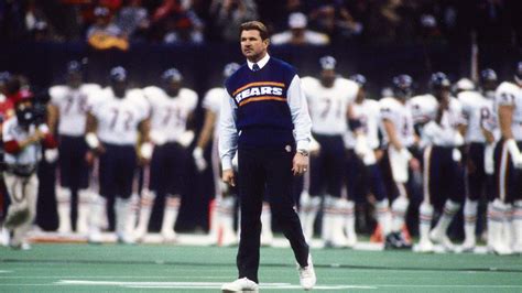 Mike Ditkas Coach Worn Chicago Bears Sweater Vest From Super Bowl Xx