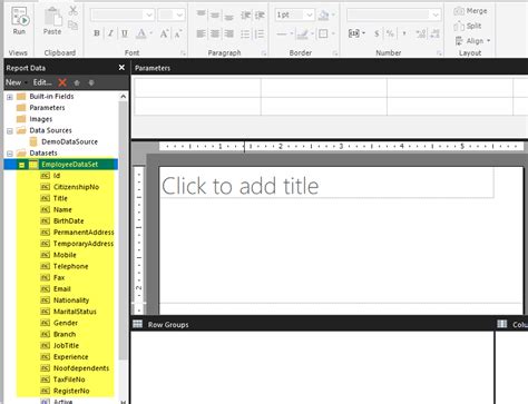 Build Ssrsrdl Report From Microsoft Report Builder Part 1 Dotnet Copilot