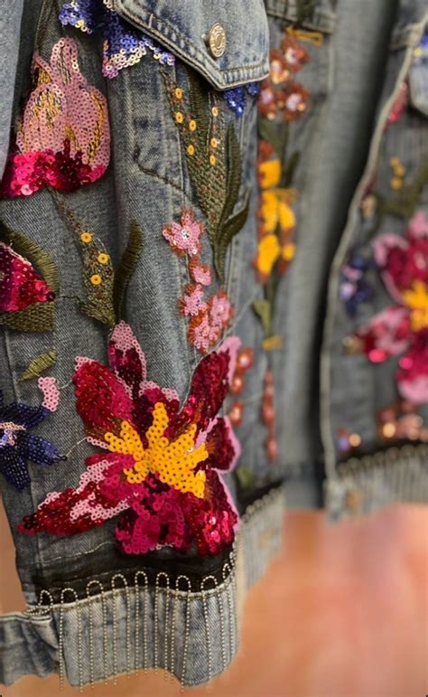 Diy Denim Jacket Boho Jacket Denim Diy Jacket Style Denim
