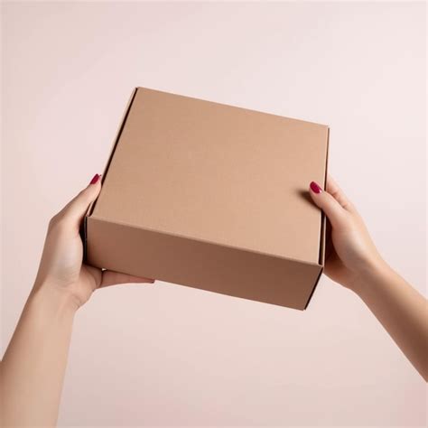 Premium Photo Blank Box