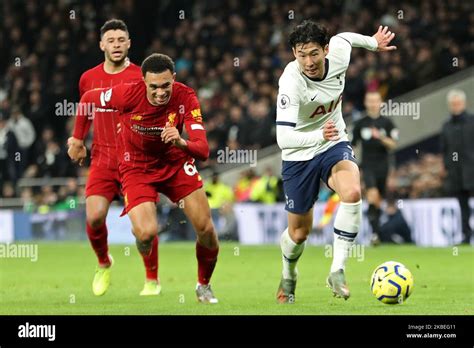 Liverpool Defender Trent Alexander Arnold Chases Hi Res Stock