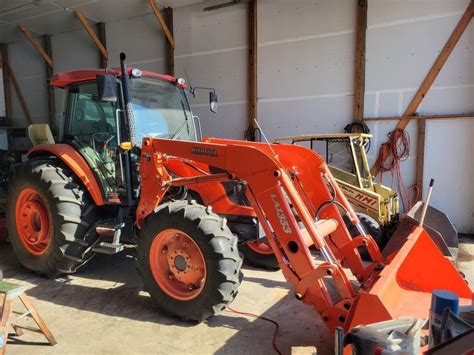 2010 Kubota M9540 95hp Loader Tractor W Loader Live And Online