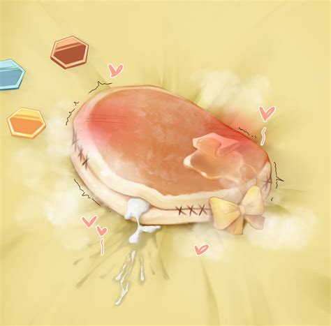 Rule 34 After Ejaculation Bed Sheet Blush Bow Butter Commentary Request Cum Food Hare Nitsuki