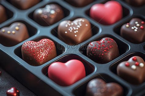 사랑의 초콜릿 선물 상자 사진 무료 다운로드 Lovepik