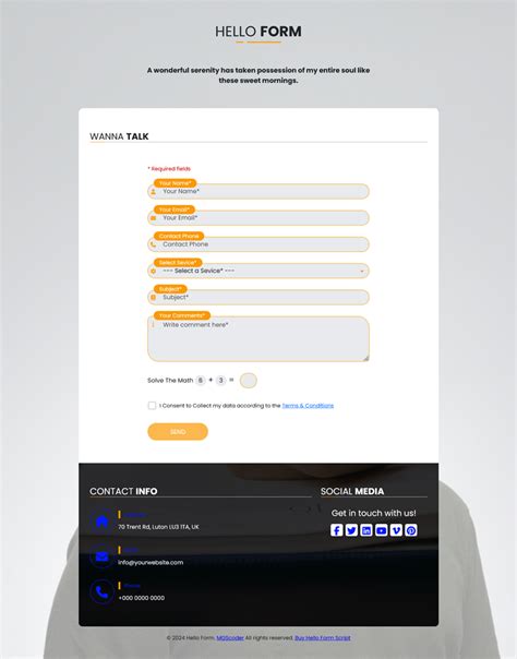 Hello Form Php Working Ajax Contact Form With Validation By Mgscoder