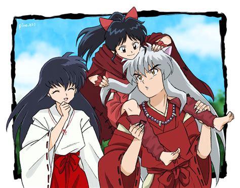 「犬夜叉 かごめ もろは☺️ 」イセキぴのこのイラスト