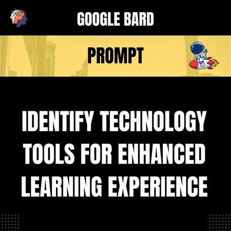 Prompt Prompt Identify Technology Tools For Enhanced Learning