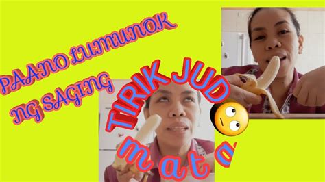 Paano Sumubo At Lumunok Ng Sagingmukbang Youtube