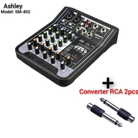 Mixer Audio Ashley Sm402 4 ORIGINAL Lazada Indonesia