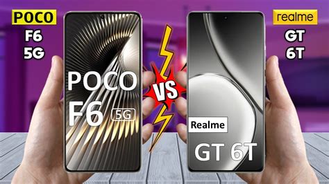 So sánh POCO F6 5G và realme GT 6T Nên mua máy nào
