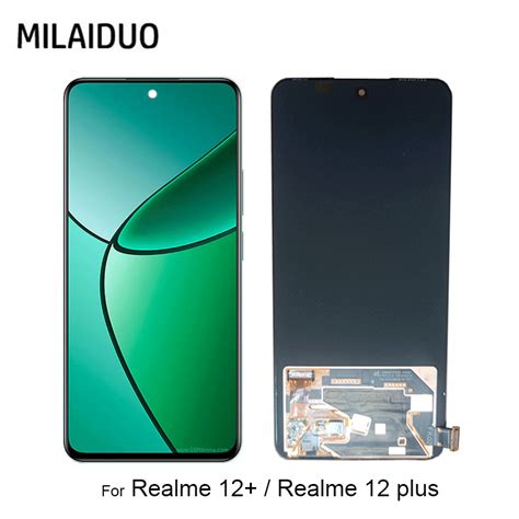 6 67 Original AMOLED Realme 12 5G RMX3867 Narzo 70 Realme 12 Plus LCD Display Touch
