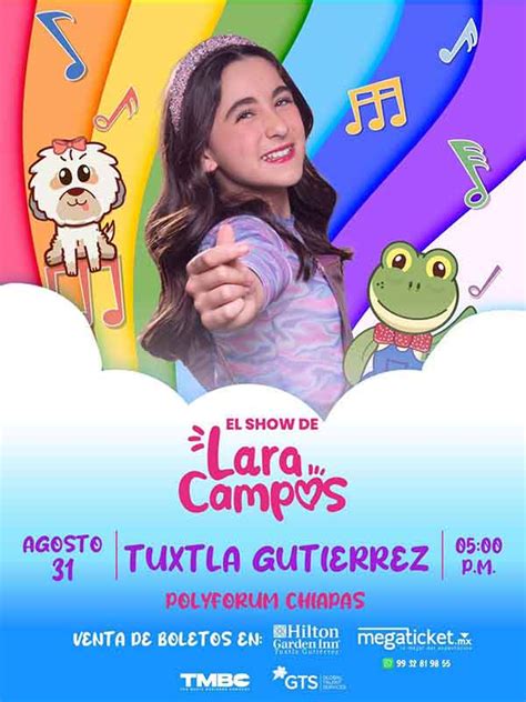 Lara Campos Llegará Por Primera Vez A Chiapas Diario De Chiapas